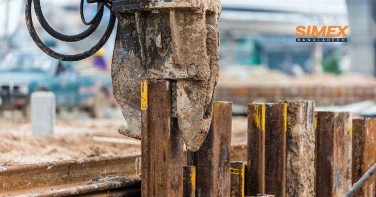 Sheet Pile Driving Is Easier With SIMEX Bangladesh In 2022